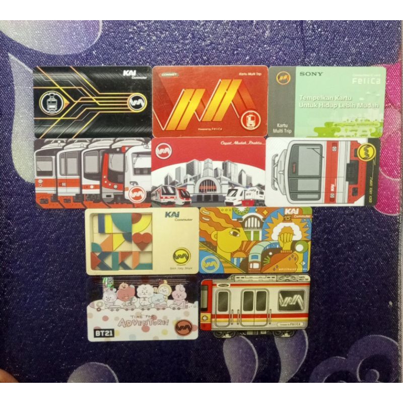 Jual Kartu KMT - Kartu Multi Trip KRL Commuter / Kreta KAI ( KRL MRT LRT Transjakart DLL ...