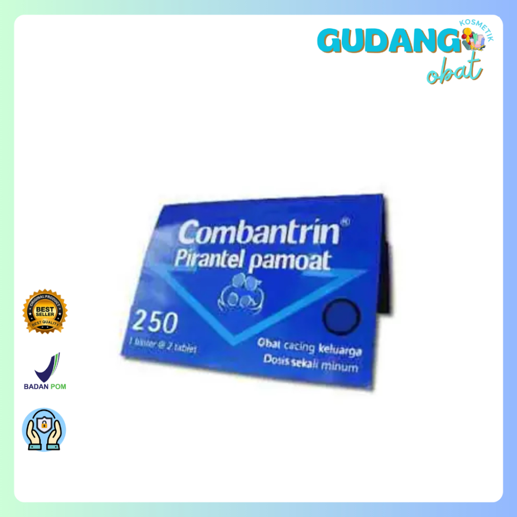 Jual Combantrin 250 mg Tablet 2's - Obat Cacing | Shopee Indonesia