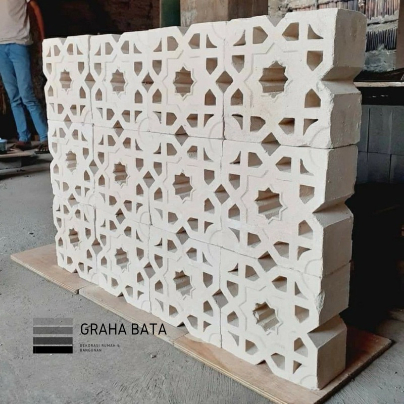 Jual Roster Beton Krawangan Mesjid Mozaik Best Seller ( Anti Tampias ...