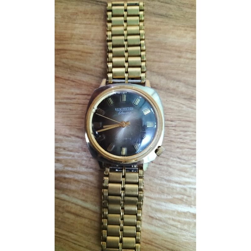 Jual Jam tangan Remington swiss all gold manual winding matic | Shopee ...