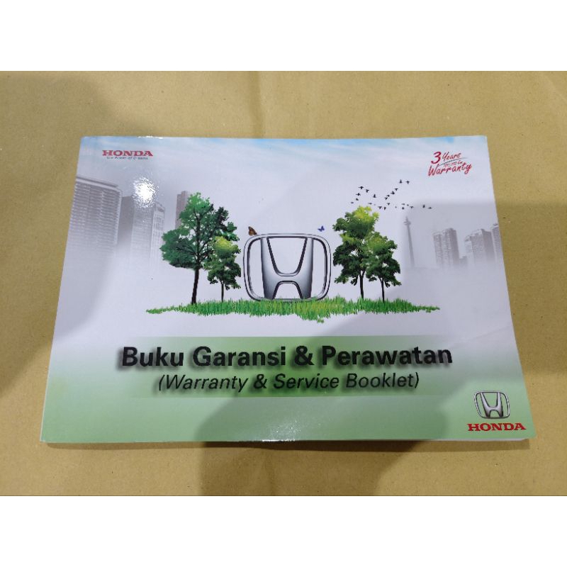 Jual Buku Servis Honda All type original | Shopee Indonesia