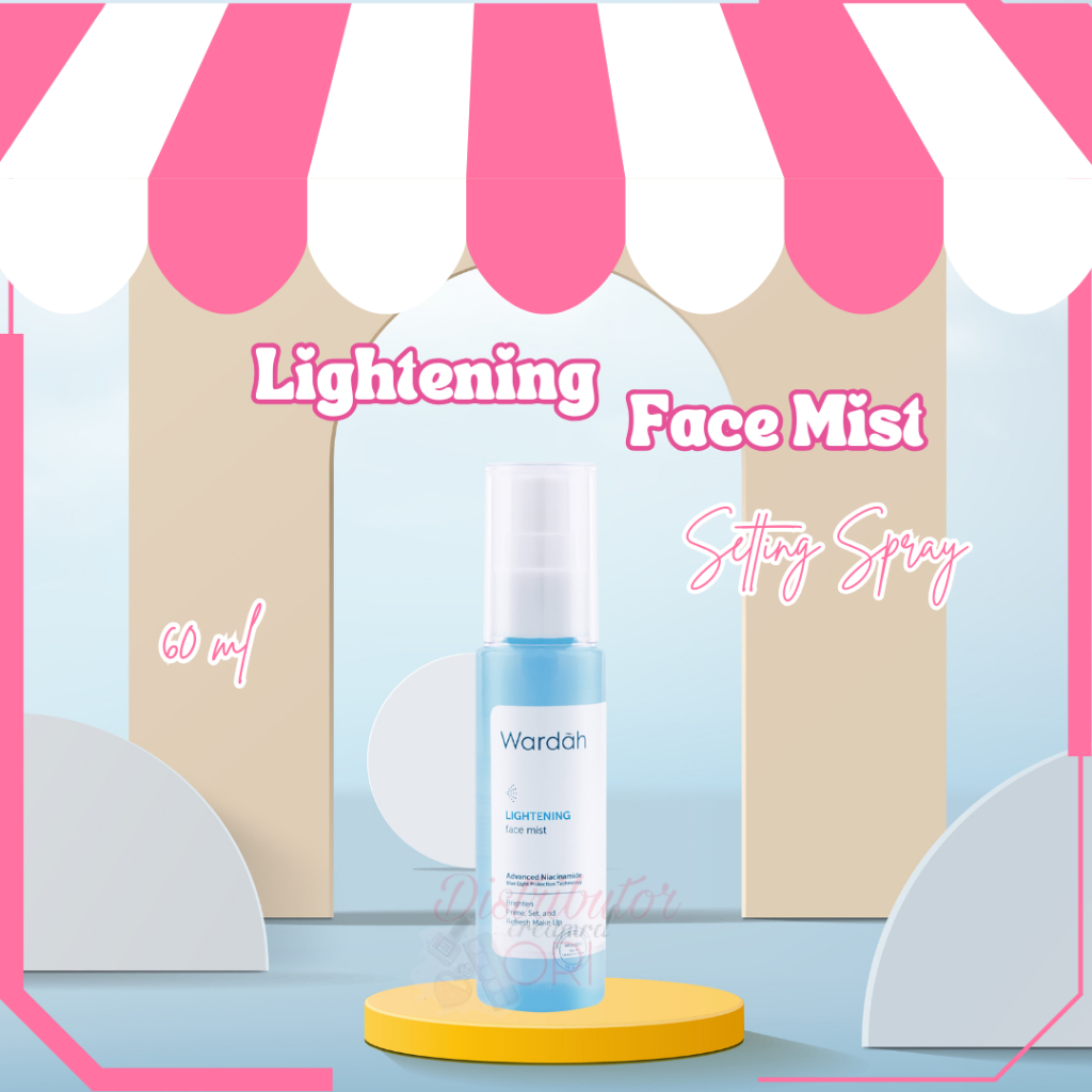 Jual Wardah Lightening Face Mist 60ml | Setting Spray | original ...