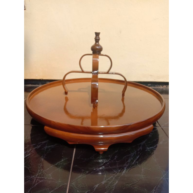 Jual tebok sangkar muray kayu jati sama mahkota diameter no1 no2 no3 ...