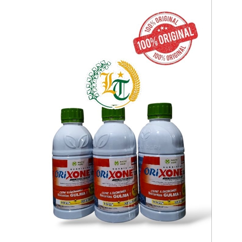 Jual Paket 3 botol Obat Rumput orixone 138SL HERBISIDA OBAT PEMBASMI ...