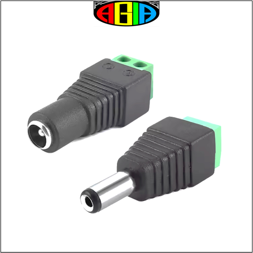 Jual Jack DC to Terminal Power Adapter Connector Plug in male female ...