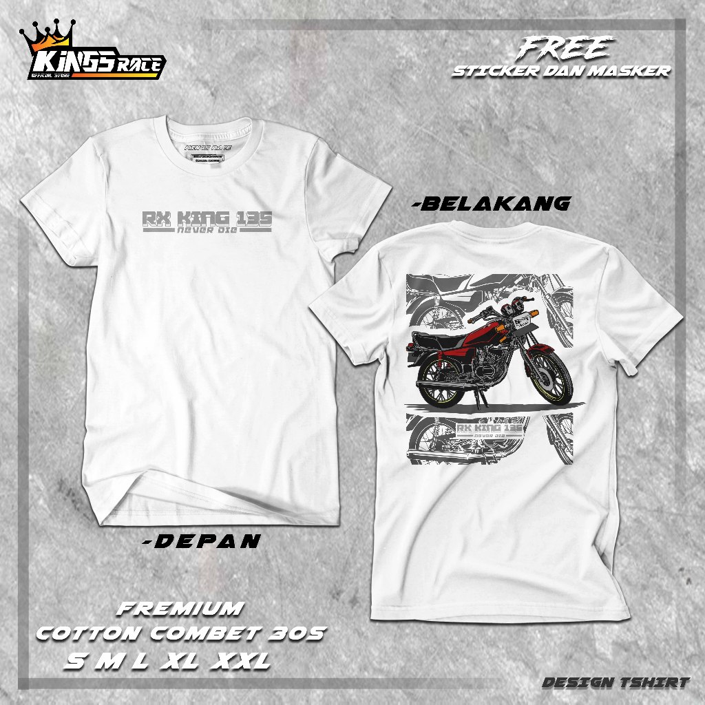 Jual Kaos Rx King Terbaru | Kaos 2 Stroke | Kaos Racing Otomotif ...