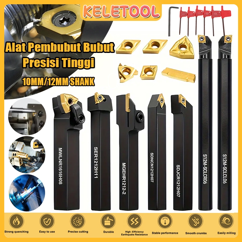 Jual Shank Alat Bubut 12mm Pemegang Batang Bor alat bubut pemotong ...