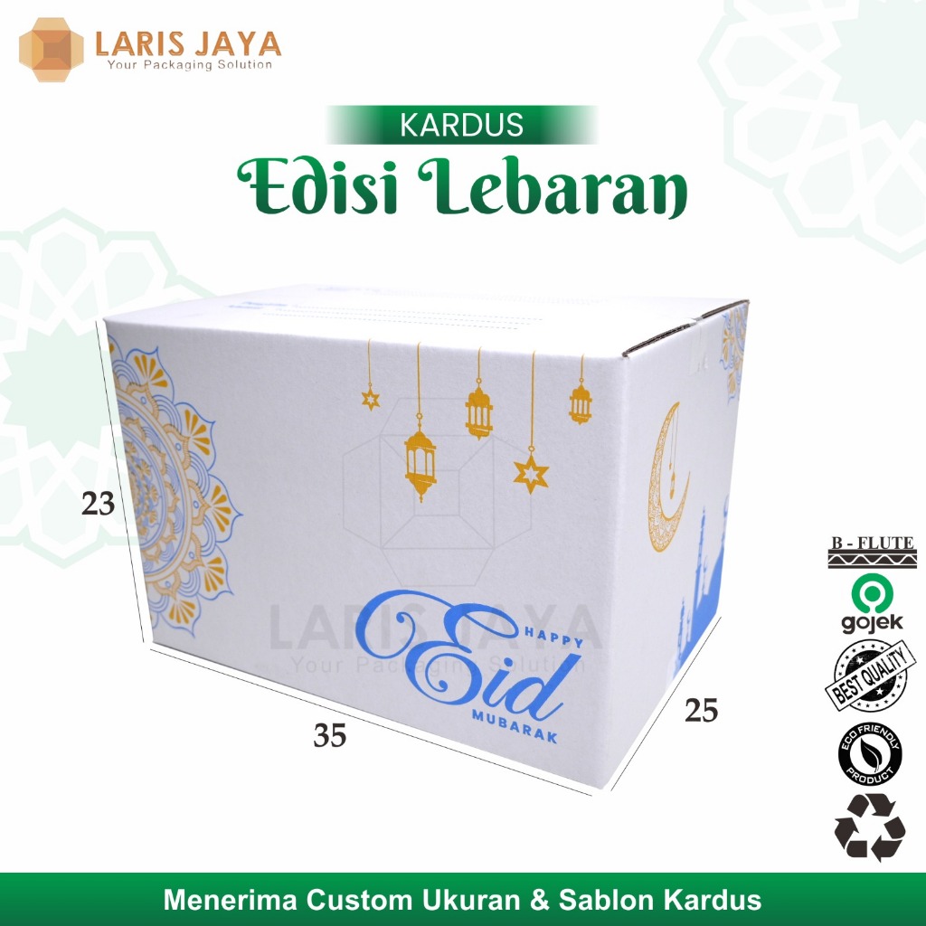 Jual Kardus Lebaran / Box Parcel Sembako / Dus Hampers Idul Fitri ...