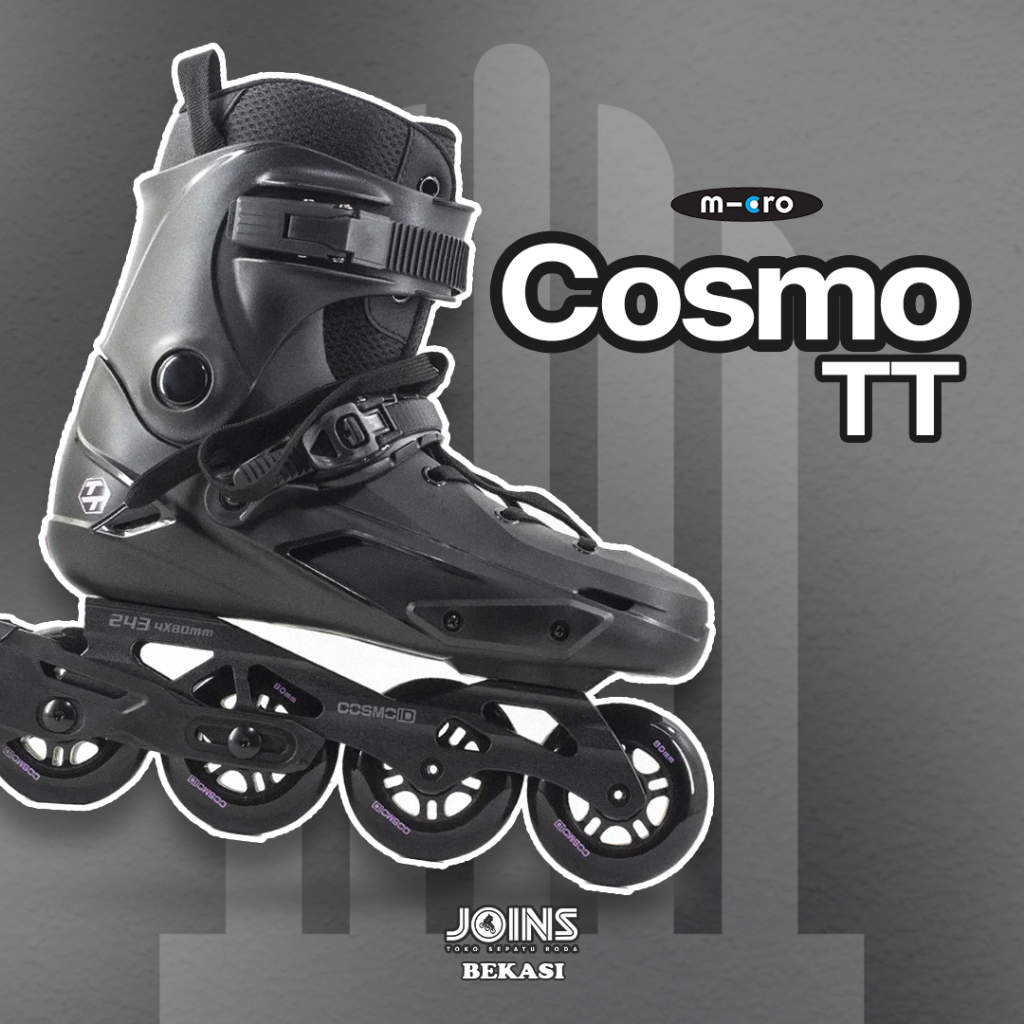 Jual Sepatu Roda Inline Skate Micro Cosmo TT Black | Shopee Indonesia