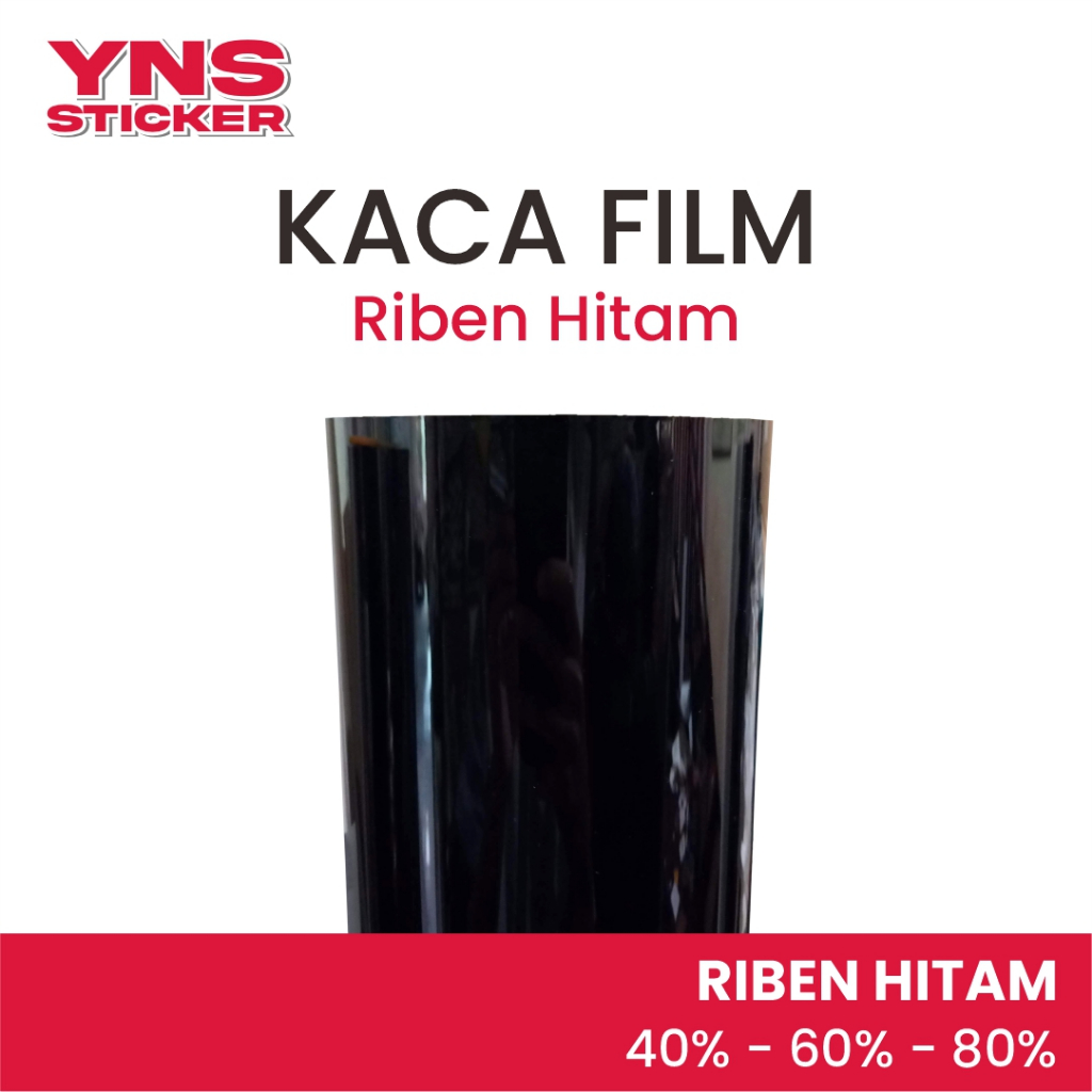 Jual Sticker Kaca Film Rayben Hitam Jendela Rumah/Gedung/Kantor Lebar ...