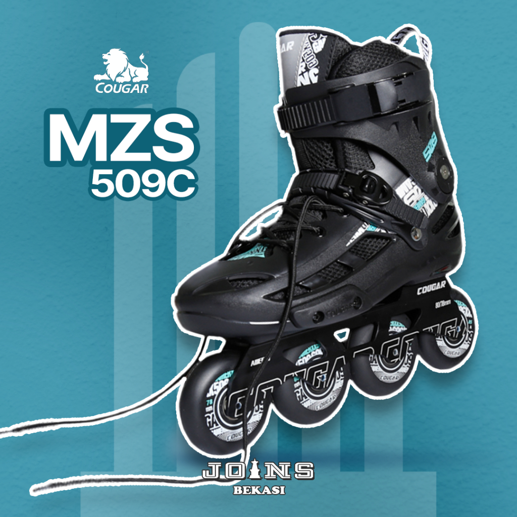 Jual Sepatu Roda Inline Skate Cougar MZS509C Gamers Black | Shopee ...