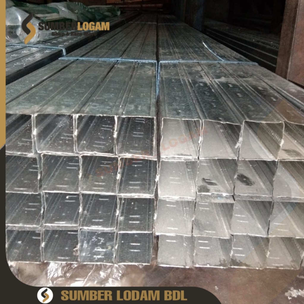 Jual Holo Gypsum / Rangka Plafon 4 x 4 x 0,25mm | Shopee Indonesia