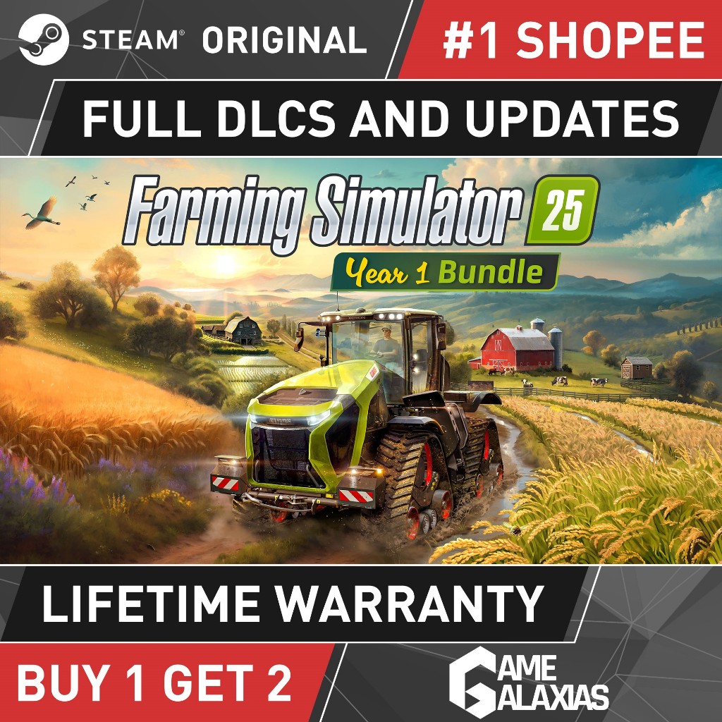 Jual FARMING SIMULATOR YEAR 1 BUNDLE PC ORIGINAL GAME | Shopee Indonesia