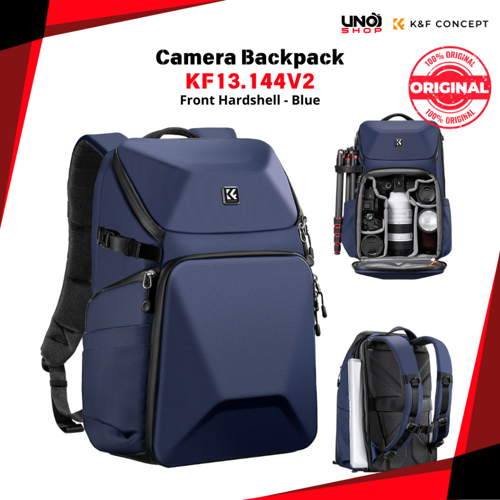 Jual K&F Concept Tas Kamera HardShell Camera Backpack 20L Waterproof ...