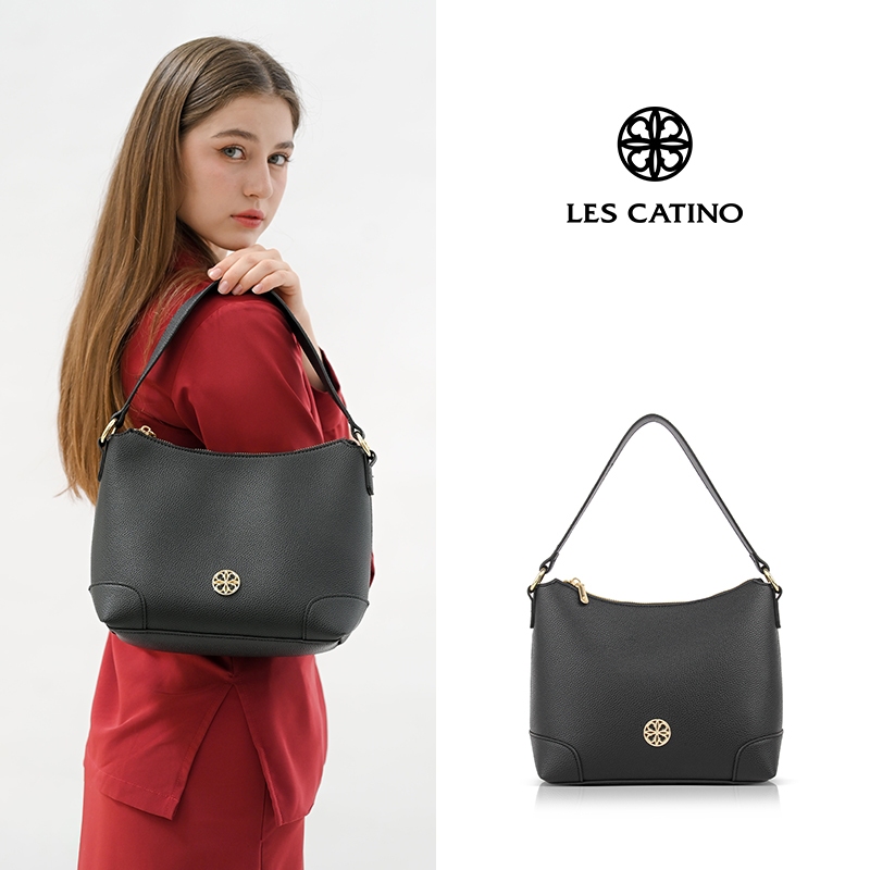 Jual Tas Bahu Les Catino Evita Shoulder | Shopee Indonesia