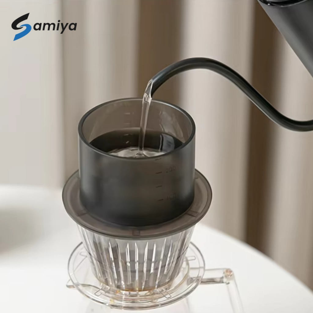 Jual Timemore simple drip filter with lid / water dropper coffee ...
