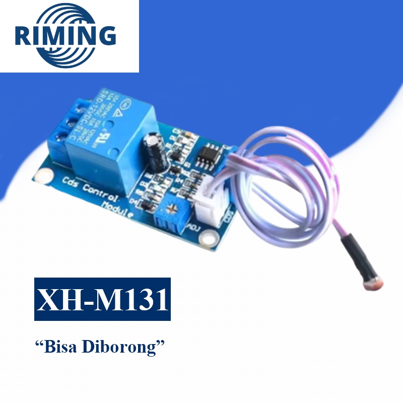 Jual Sensor Cahaya LDR Saklar Otomatis 12V DC Output Relay 220V AC XH ...
