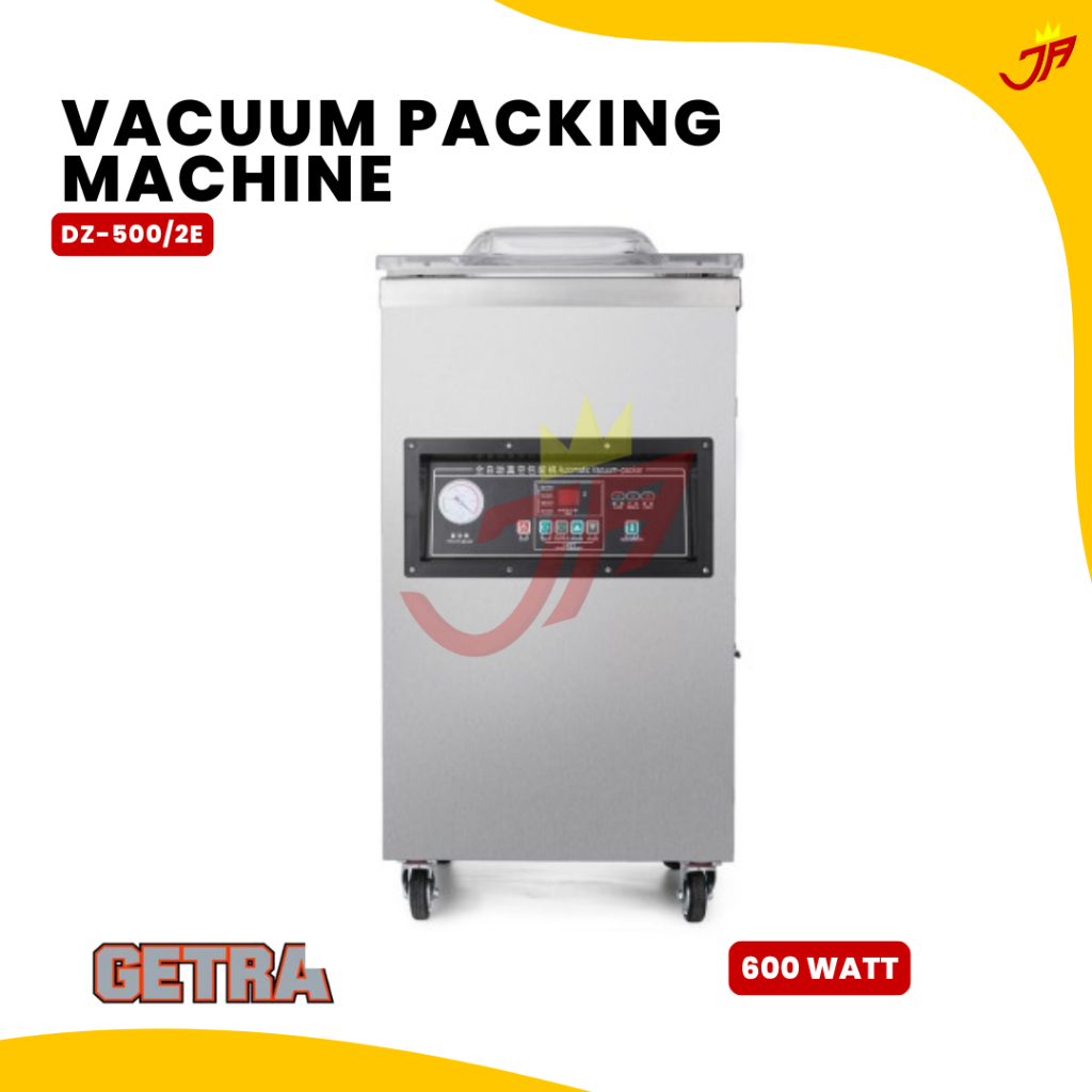 Jual GETRA vacuum packaging + sealing machine GETRA DZ-500/2E | Shopee ...