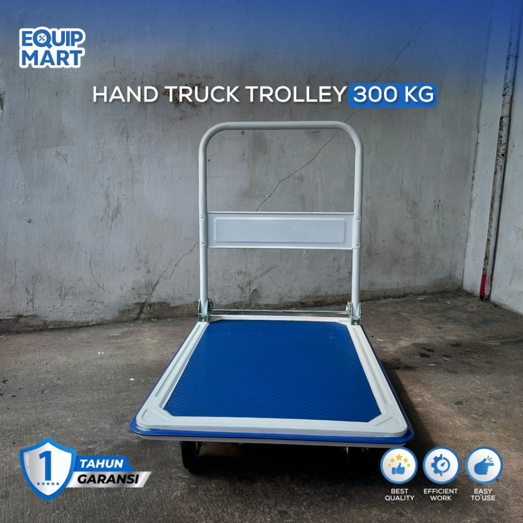 Jual Hand Truck - Trolley Troli Dorongan Barang Lipat 300 Kg | Shopee ...
