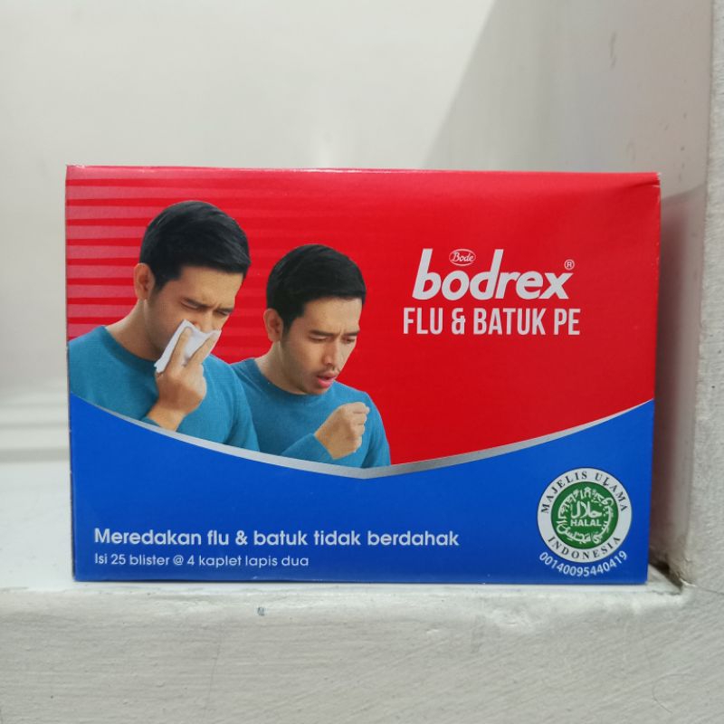 Jual BODREX FLU & BATUK 1 BOX Isi 25 strip @ 4 tablet | Shopee Indonesia
