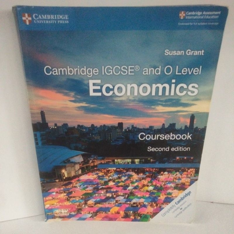 Jual Buku Cambridge igcse and o level Economics coursebook Second ...