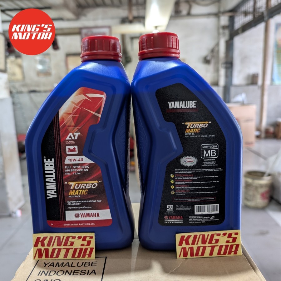 Jual YAMALUBE TURBO MATIC OLI OIL MESIN NMAX N-MAX AEROX XMAX X-MAX ...
