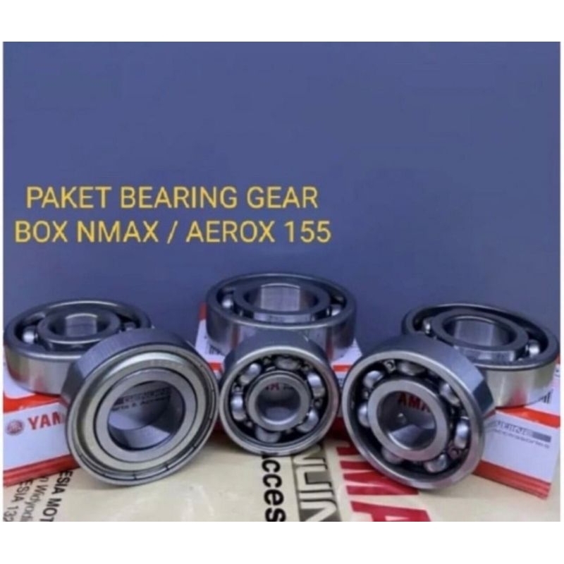 Jual PAKET BERING LAHER RASIO SET (6PCS) GEARBOX NMAX AEROX 155 LEXI ...