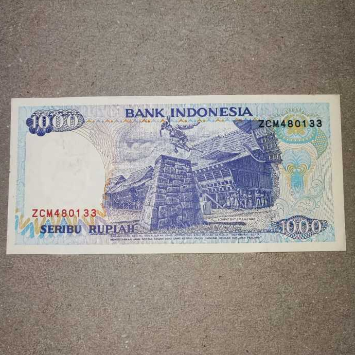 Jual Uang Kuno 1000 Rupiah 1992 – Batu Loncatan Pulau Nias | UNC - Baru ...