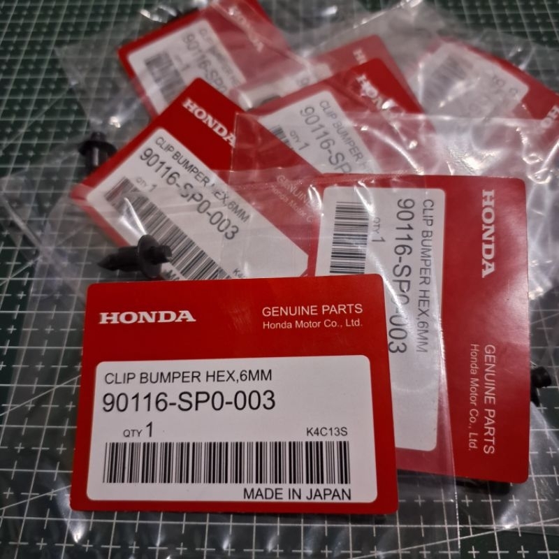 Jual 90116SP0003 push rivet 6mm klip body CBR PCX ADV CRF Forza Vario ...