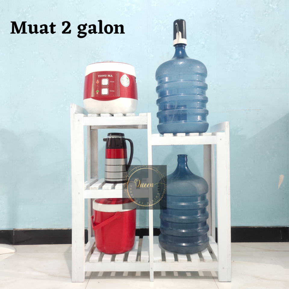 Jual Meja Galon Dispenser dan Magicom Kompor 1 Tungku Elpiji 3 Tingkat ...
