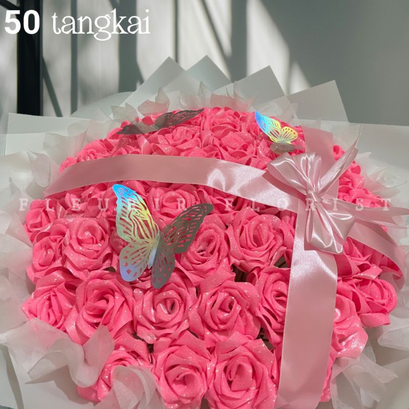 Jual Bucket Pita Satin Jumbo | Bucket Wisuda | Bucket Ulang tahun ...