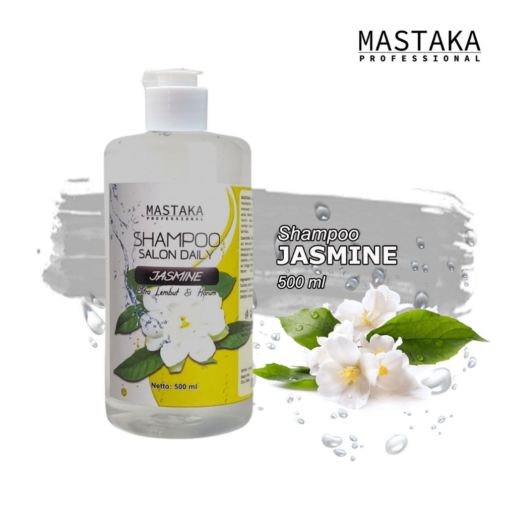 Jual MASTAKA Shampoo Salon Daily JASMINE Shampo Wangi Dan Lembut 500 ml ...