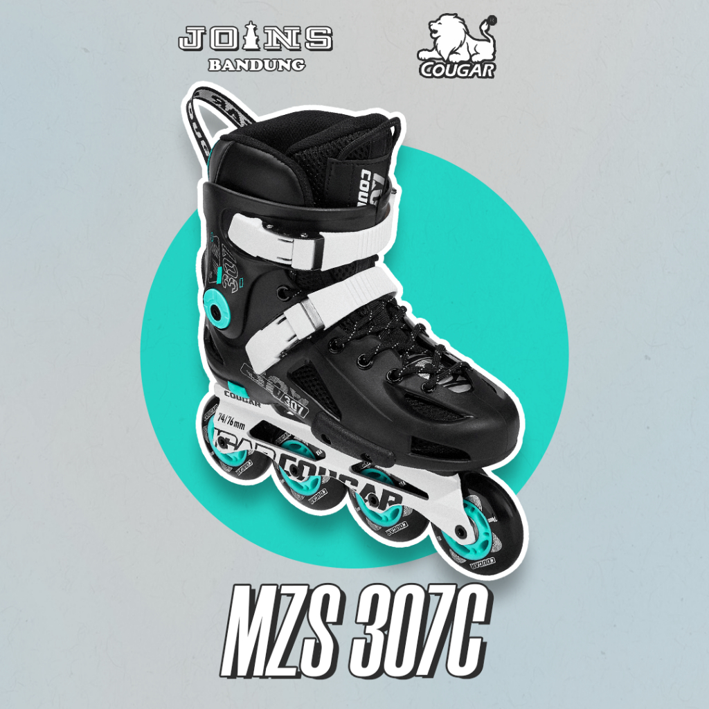 Jual Sepatu Roda Cougar MZS307C Inline Skate Pemula | Shopee Indonesia