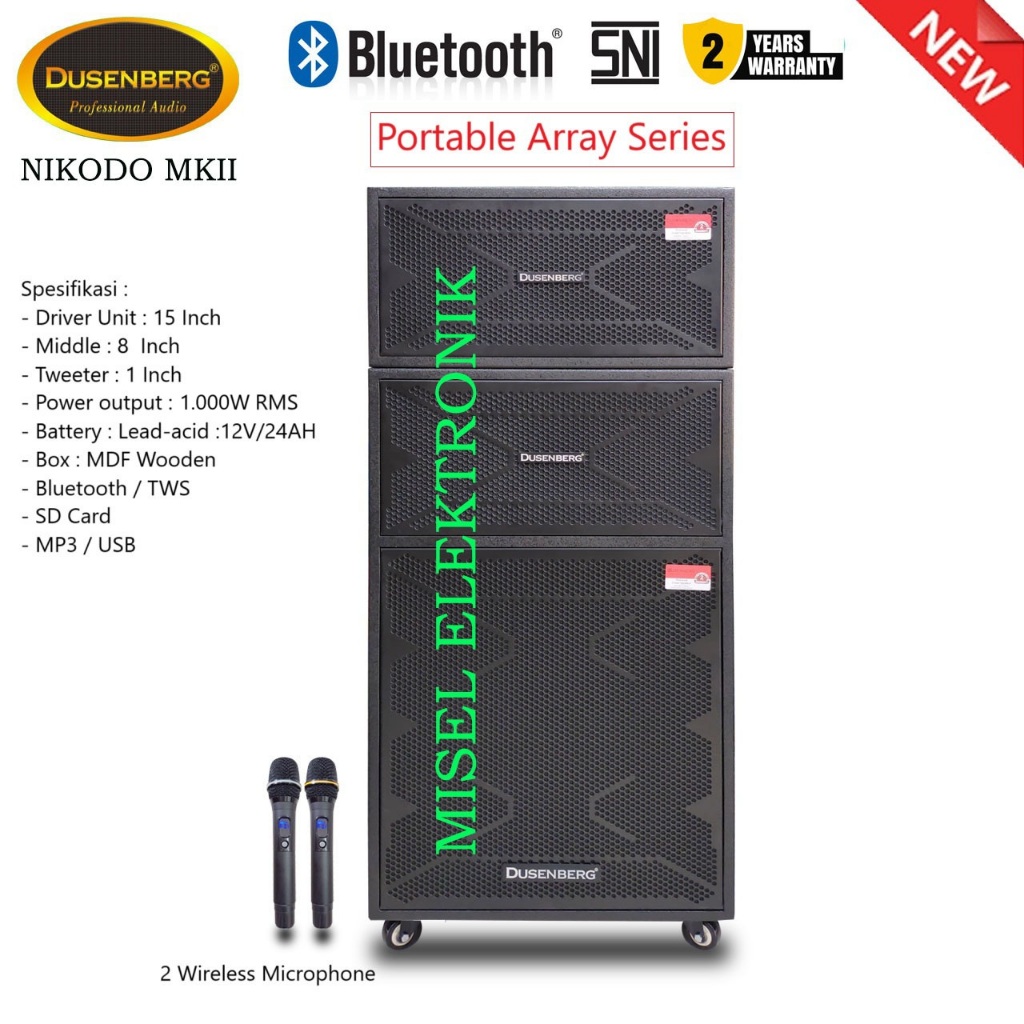 Jual Dusenberg Nikodo MKII Portable Array Series Bluetooth TWS | Shopee Indonesia