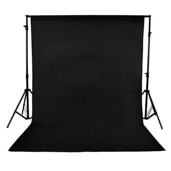 Jual Kain Background Backdrop Foto Studio Hitam Polos 1.5m x 2m ...