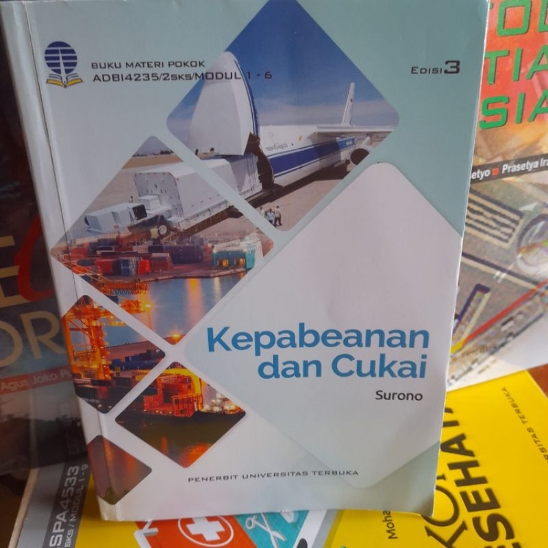 Jual buku kepabeanan dan cukai edisi 3 ADBI4235 by Surono, S.Sos., M.Si. | Shopee Indonesia