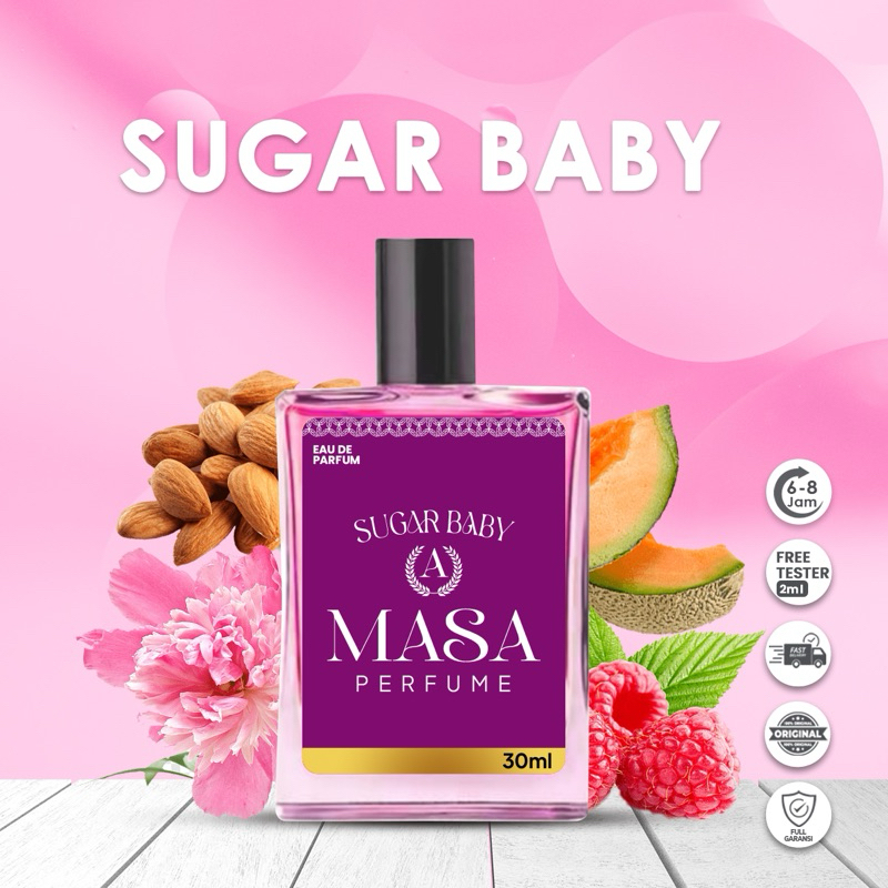 Jual MASA SUGAR BABY (Eau de Parfum EDP) 30ml - Parfume Wanita Buah ...