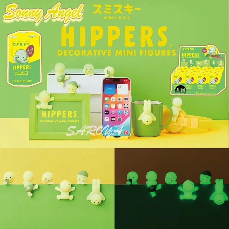 Jual Smiski Living Series Glow in the Dark Mini Hippers Figure Blind ...