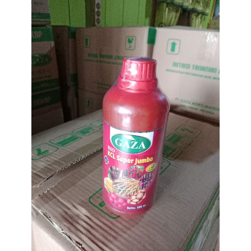 Jual KCL GAZA Bio Fertilizer 500 ml - Pupuk Kalium Tanaman Anti Jamur ...