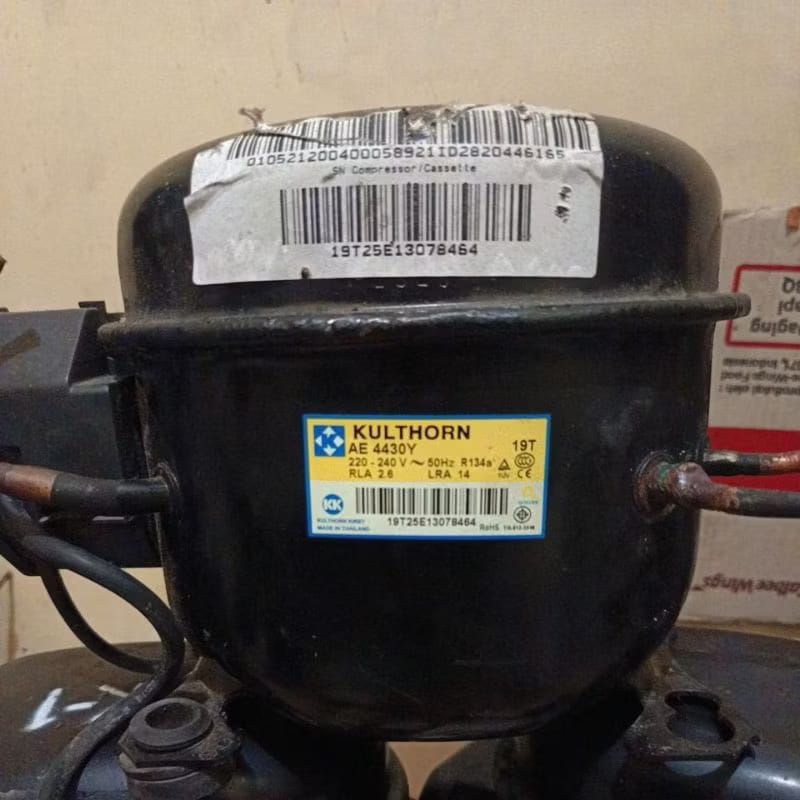 Jual KOMPRESOR 1/4 PK ORIGINAL HITACHI, EMBRACO, AQUA,,TOSHIBA ...