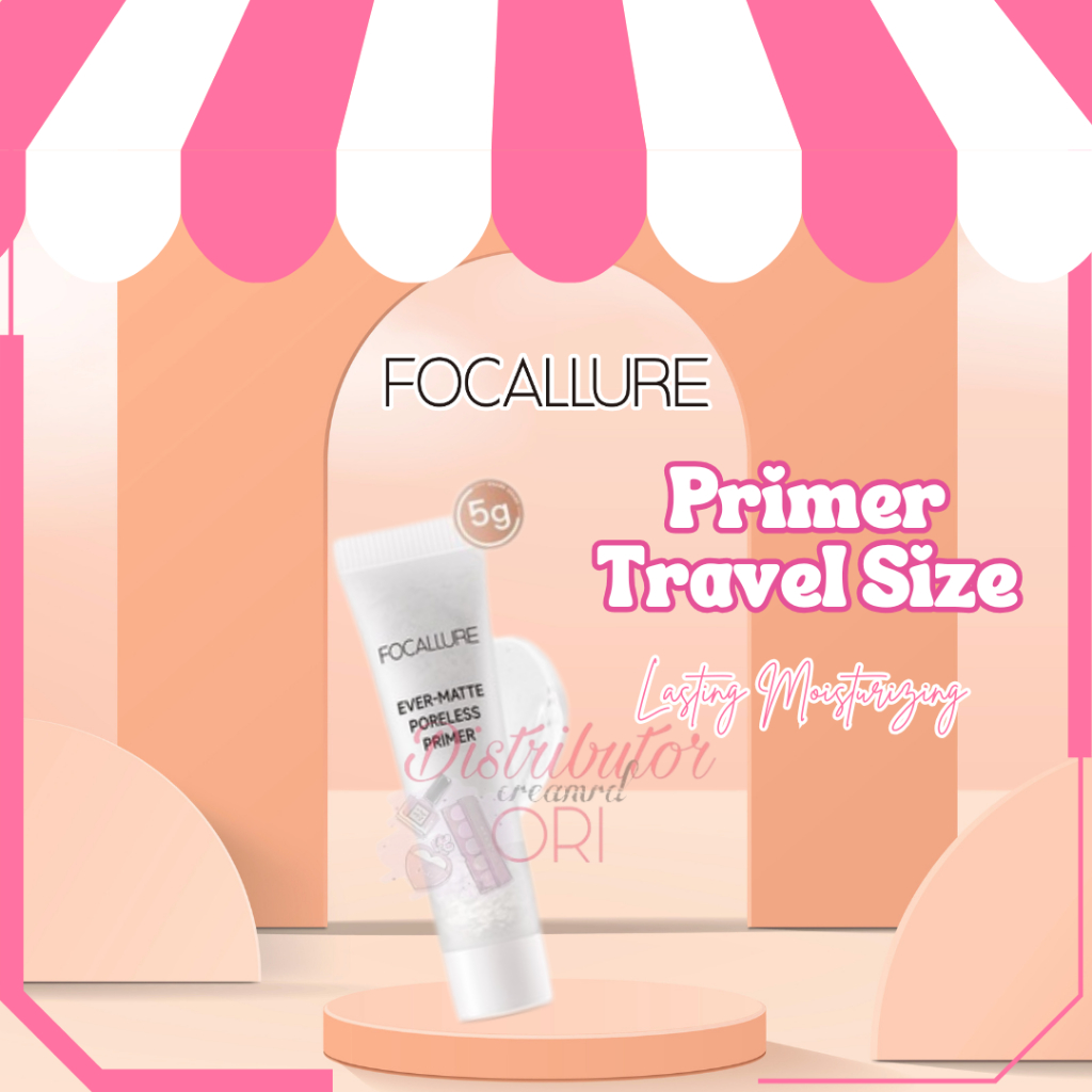 Jual FOCALLURE Makeup Primer Travel Size Long-Lasting Moisturizing 5g ...