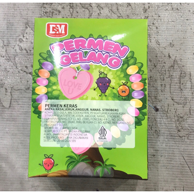 Jual PERMEN GELANG 1 box isi 30 permen | Shopee Indonesia