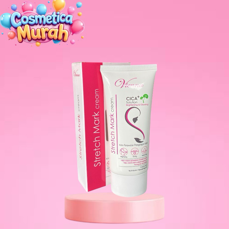 Jual ub,ex] VIENNA stretch mark cream 80 gr - cica solution perawatan ...