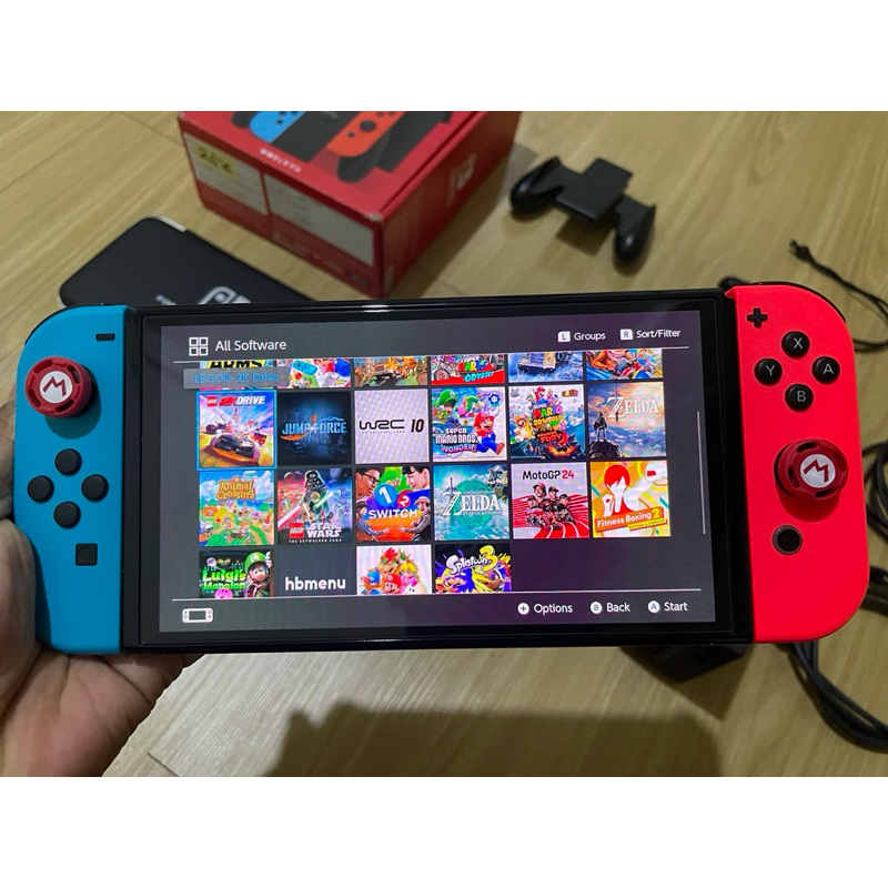 Jual NINTENDO SWITCH OLED CFW 256GB | Shopee Indonesia