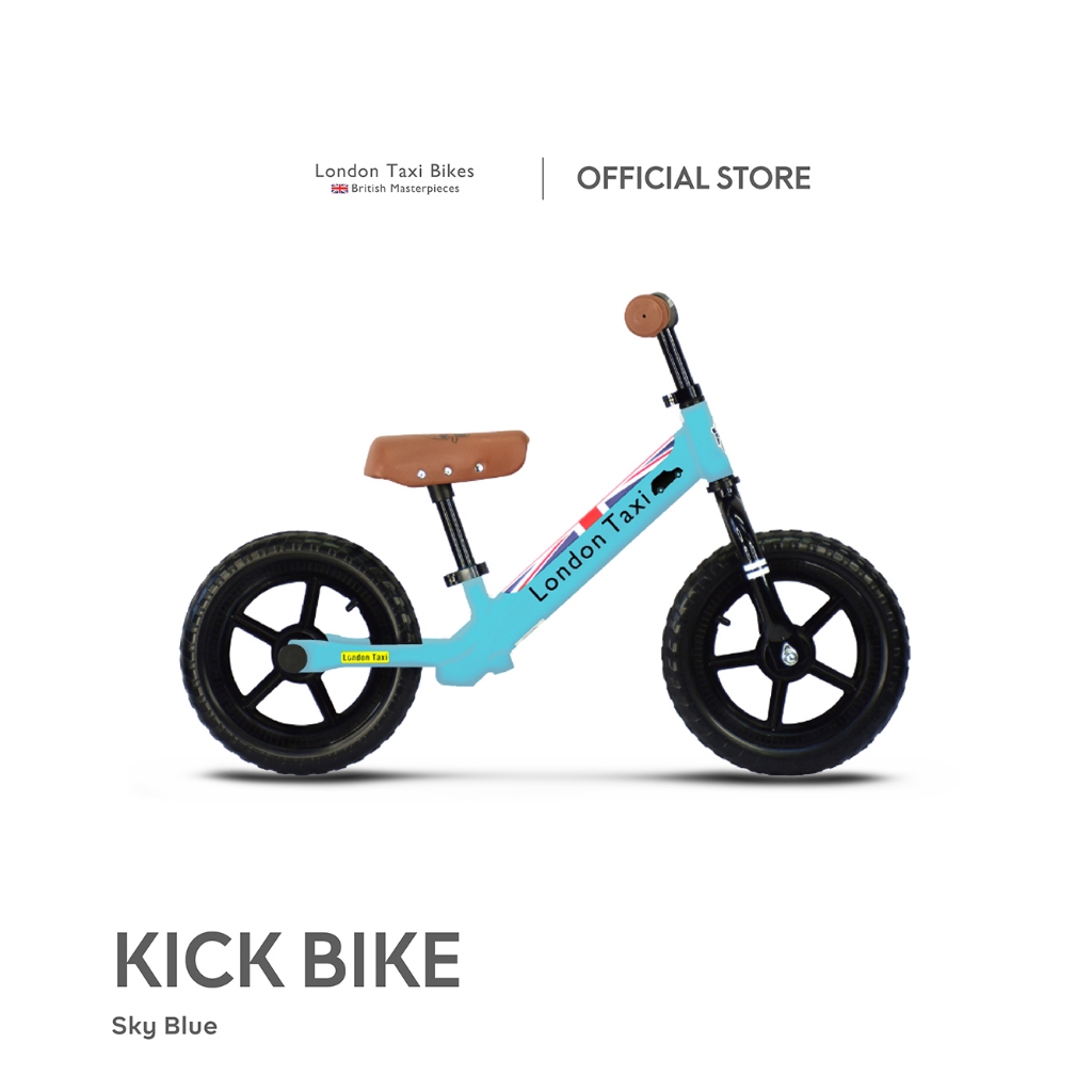 Jual Sepeda Anak London Taxi Balance Bike 12 Inch - Sky Blue | Shopee ...