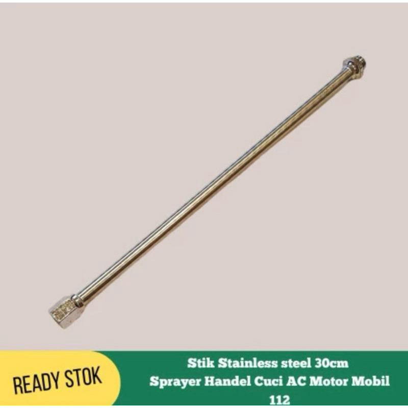 Jual stik stick stainless steel Sprayer Cuci AC Motor Mobil gun panjang ...