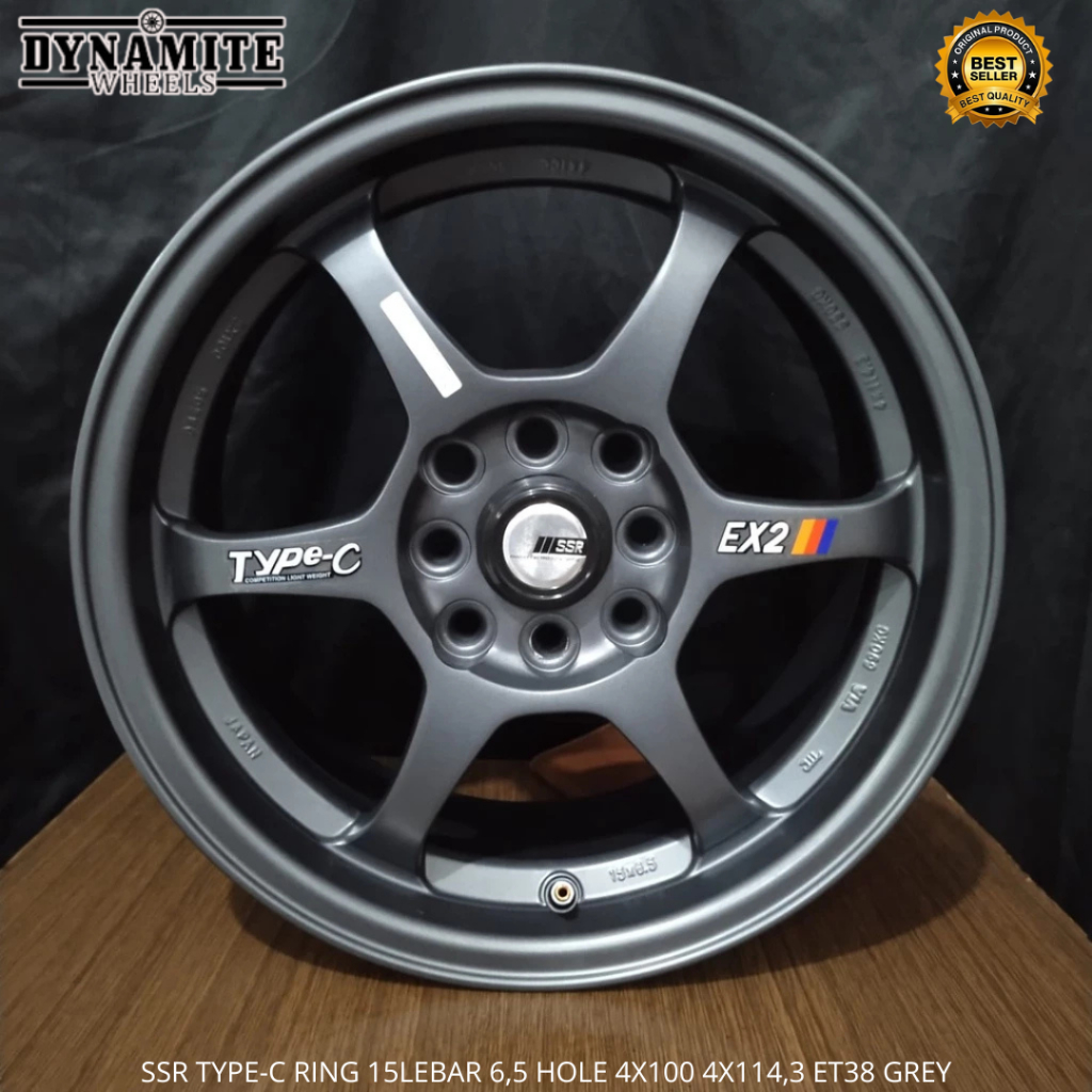 Jual VELG MOBIL VELG RACING SSR TYPE-C RING 15 BUAT MOBIL AVANZA XENIA MOBILIO BRIO JAZZ YARIS ...