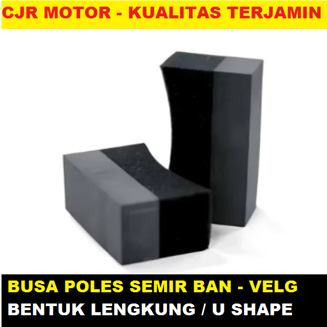 Jual Busa Sponge BAN Spons semir cuci poles ban velg motor mobil ...