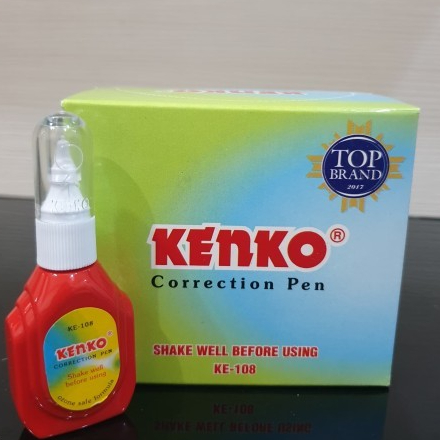 Jual Stipo cair / Tip Ex / Correction Kenko Ke-108 botol merah | Shopee ...