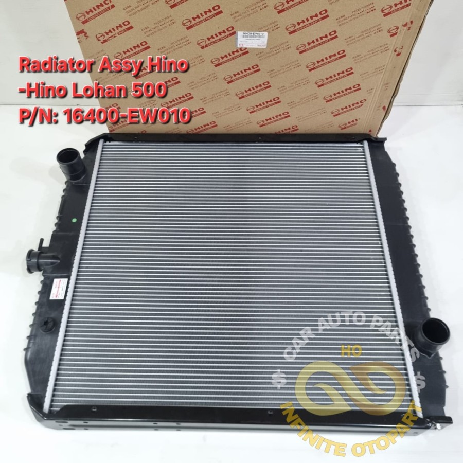Jual RADIATOR ASSY HINO LOHAN 500 J08E 16400-EW010 HOP QUALITY | Shopee ...